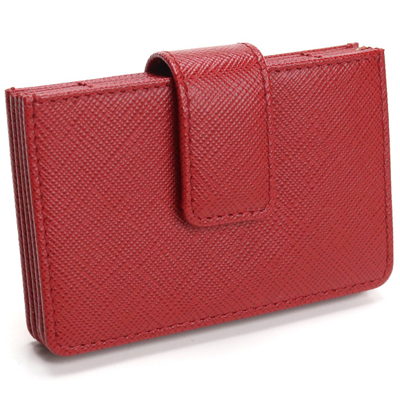 Prada | Bags | Prada Card Case Coin Case Fuoco Red | Poshmark